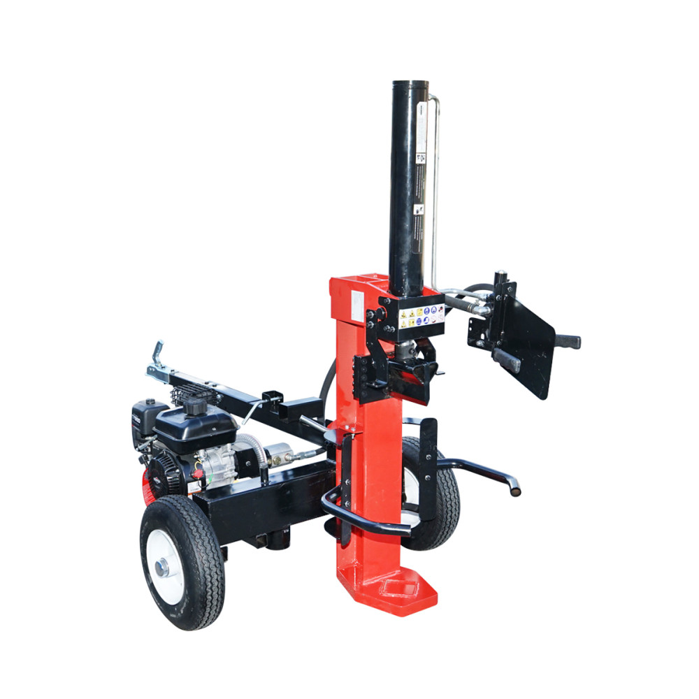 Despicator lemne vertical cu motor pe benzina 208CC, putere despicare ...