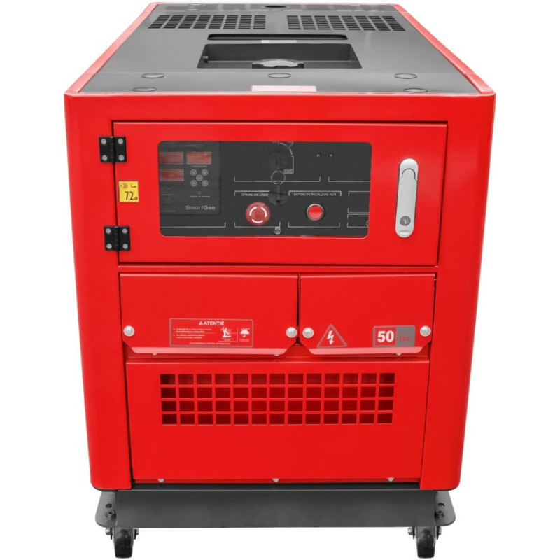 Generator curent Rotakt RODE-12000Q putere 9.0kW 230V diesel pornire ...