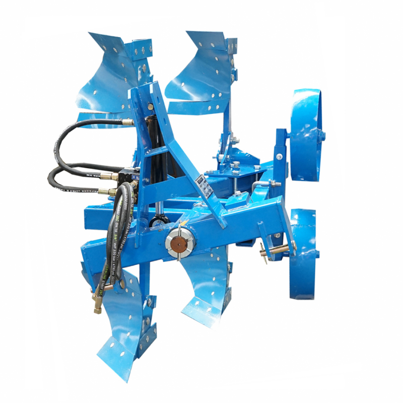 Plug agricol cu 2 trupite reversibil hidraulic, cormane pline Konig ...