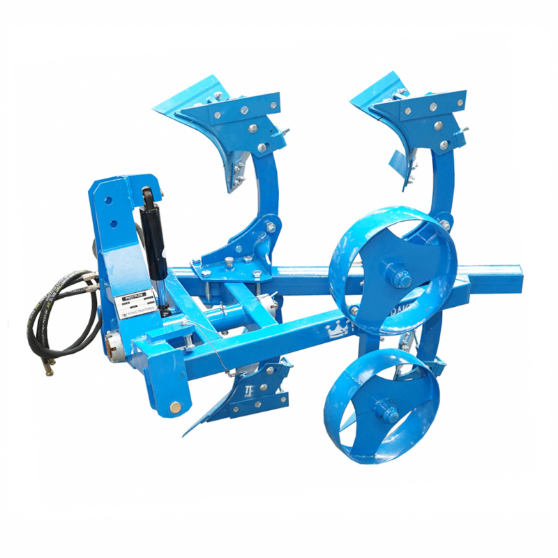 Plug agricol cu 2 trupite reversibil hidraulic, cormane pline Konig ...